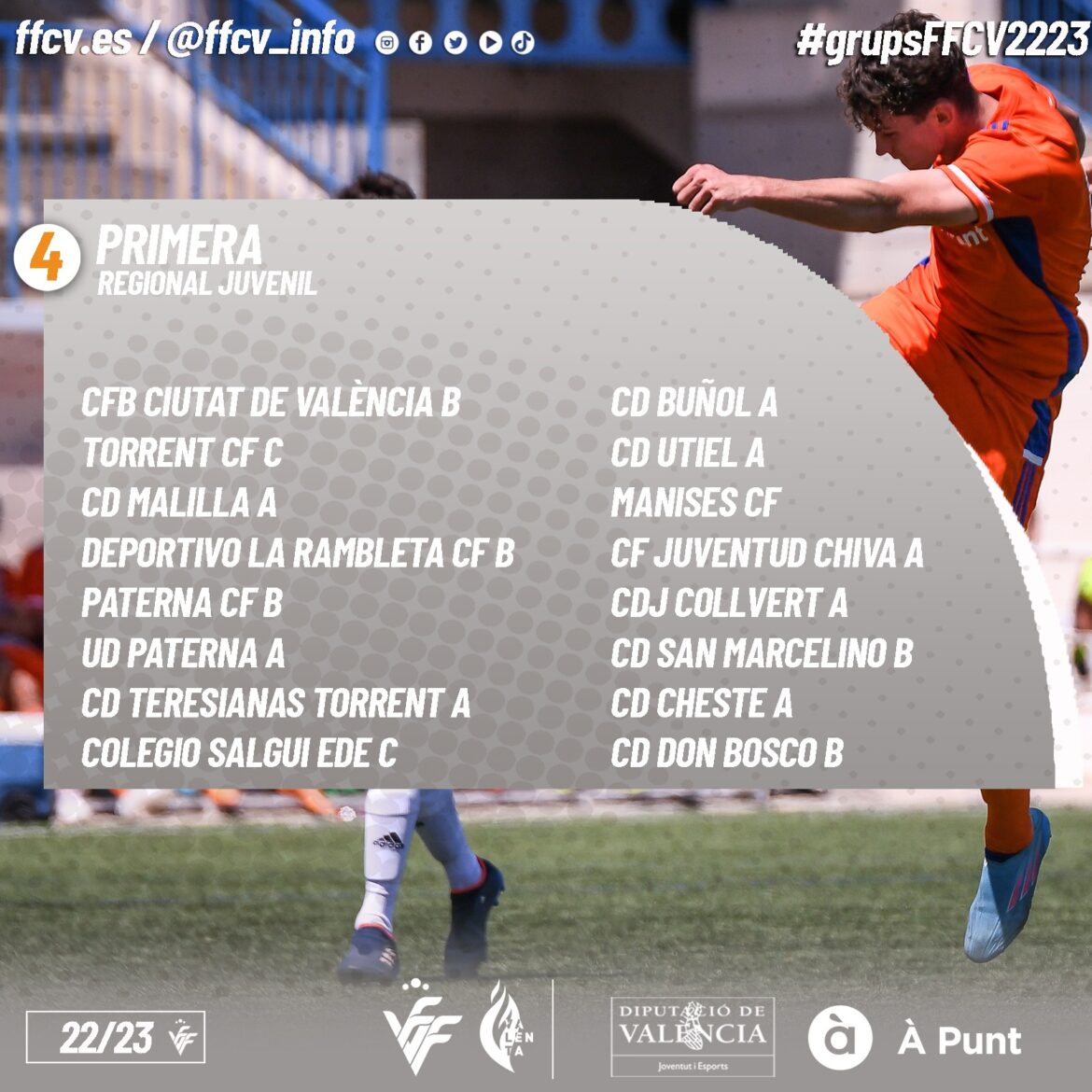 Estos son los grupos y calendarios de Primera Regional Juvenil para la ...