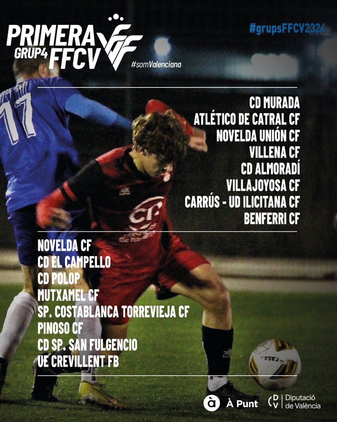 Estos son los cuatro grupos de la Primera FFCV para la temporada 2023/2024 y sus calendarios – FFCV