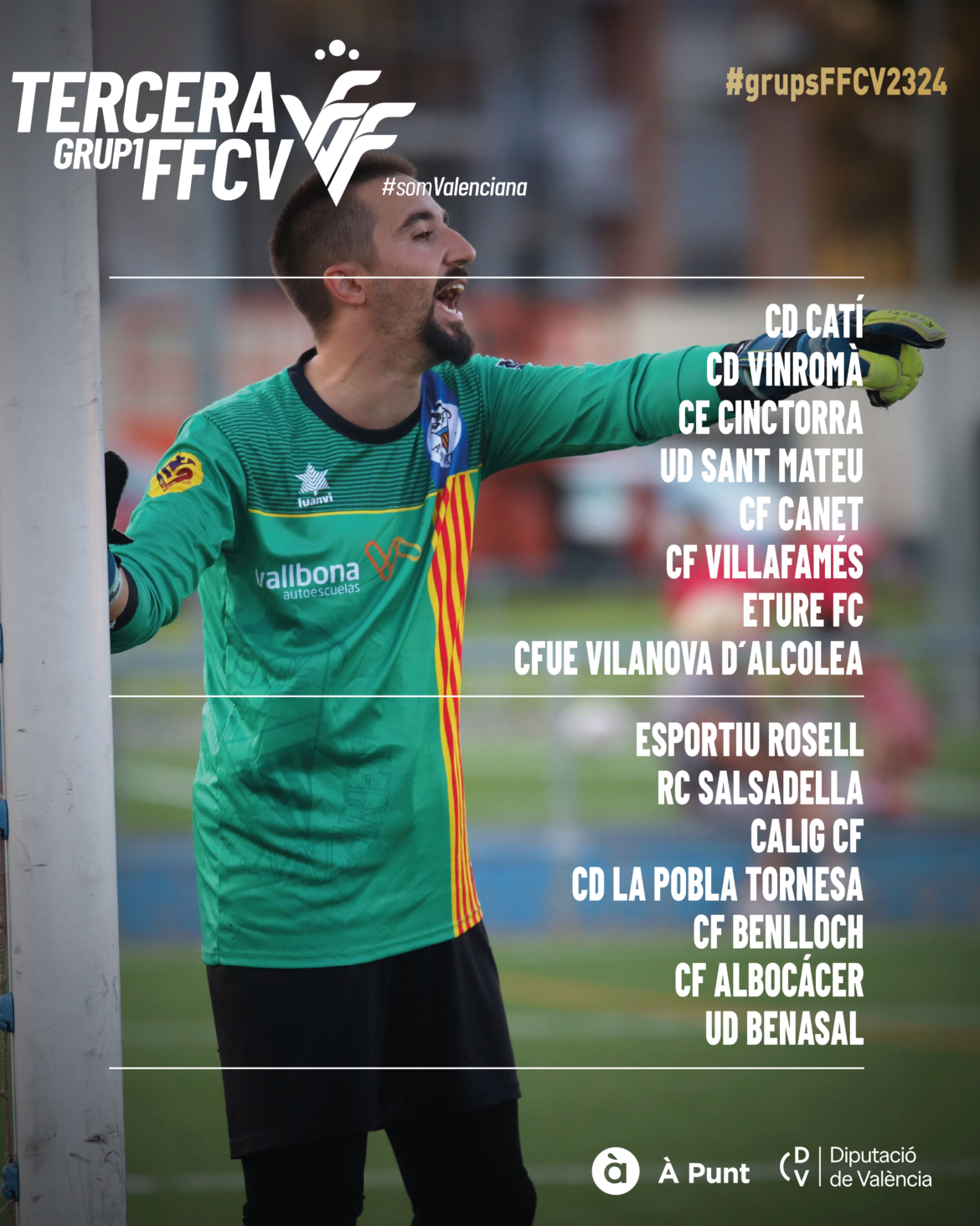 Estos son los quince grupos y los calendarios de la Tercera FFCV para ...