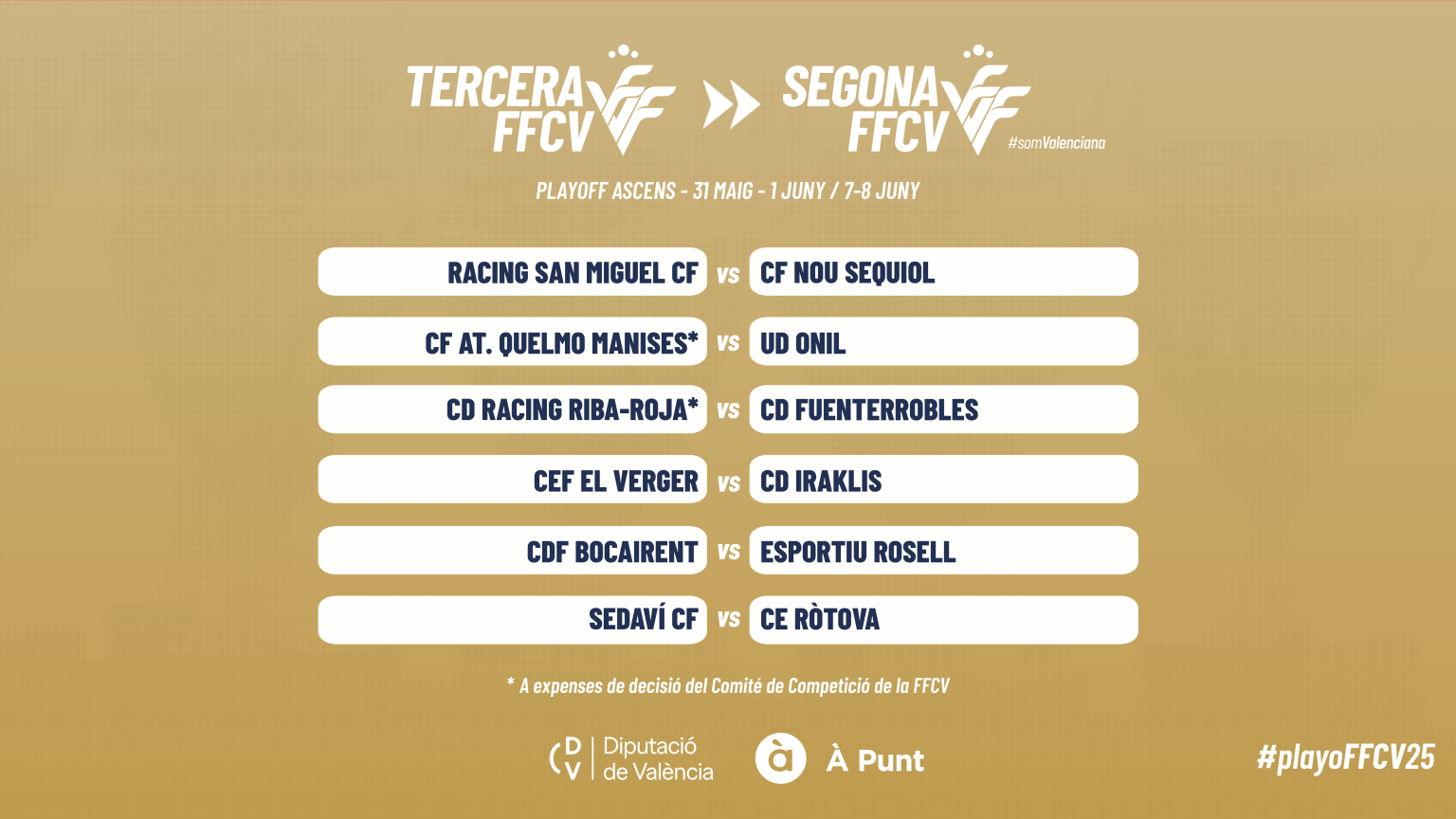 Así han quedado las eliminatorias del playoff de ascenso a Liga À Punt ...