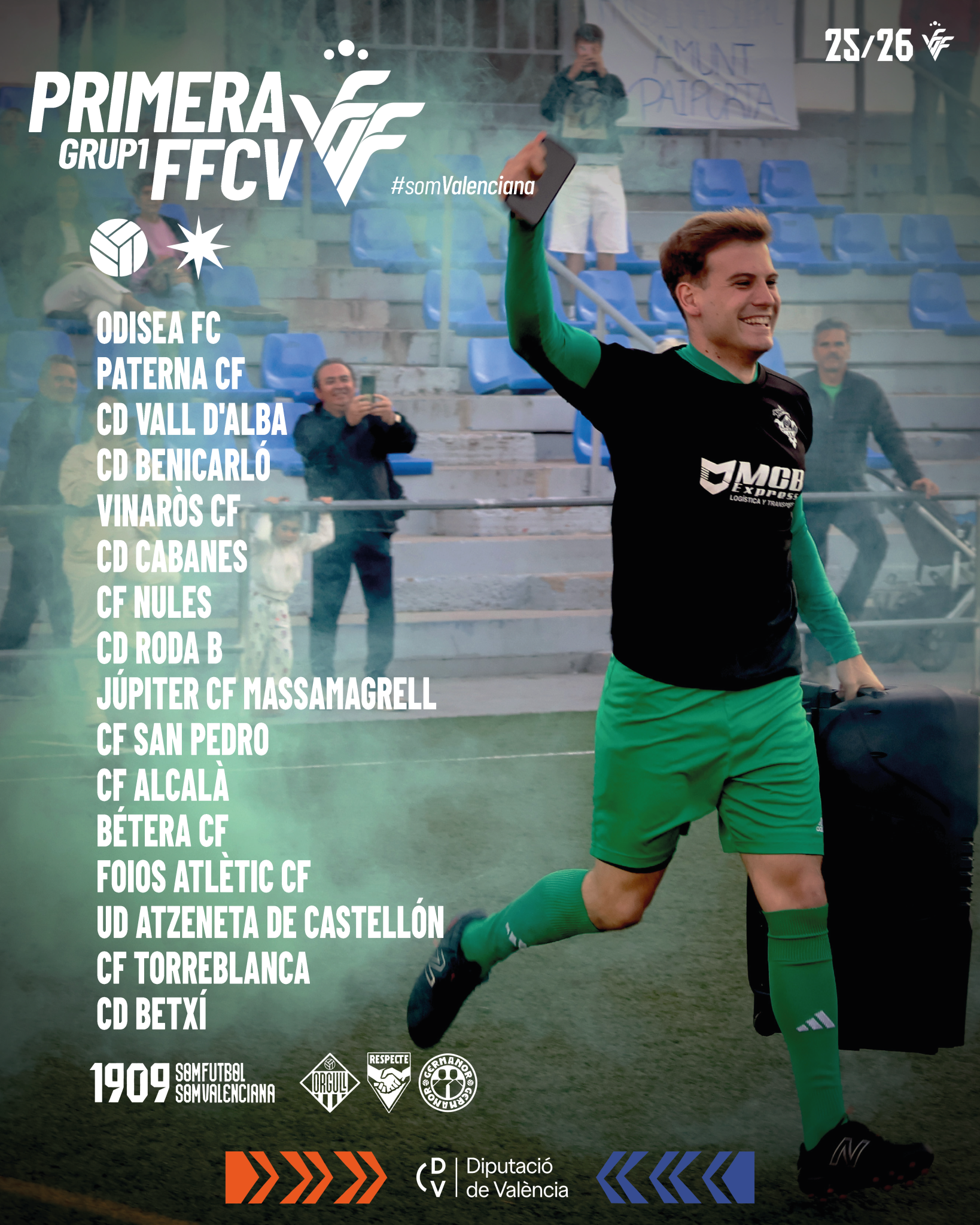Estos son los cuatro grupos y calendarios de la Primera FFCV para la temporada 2025/2026 – FFCV